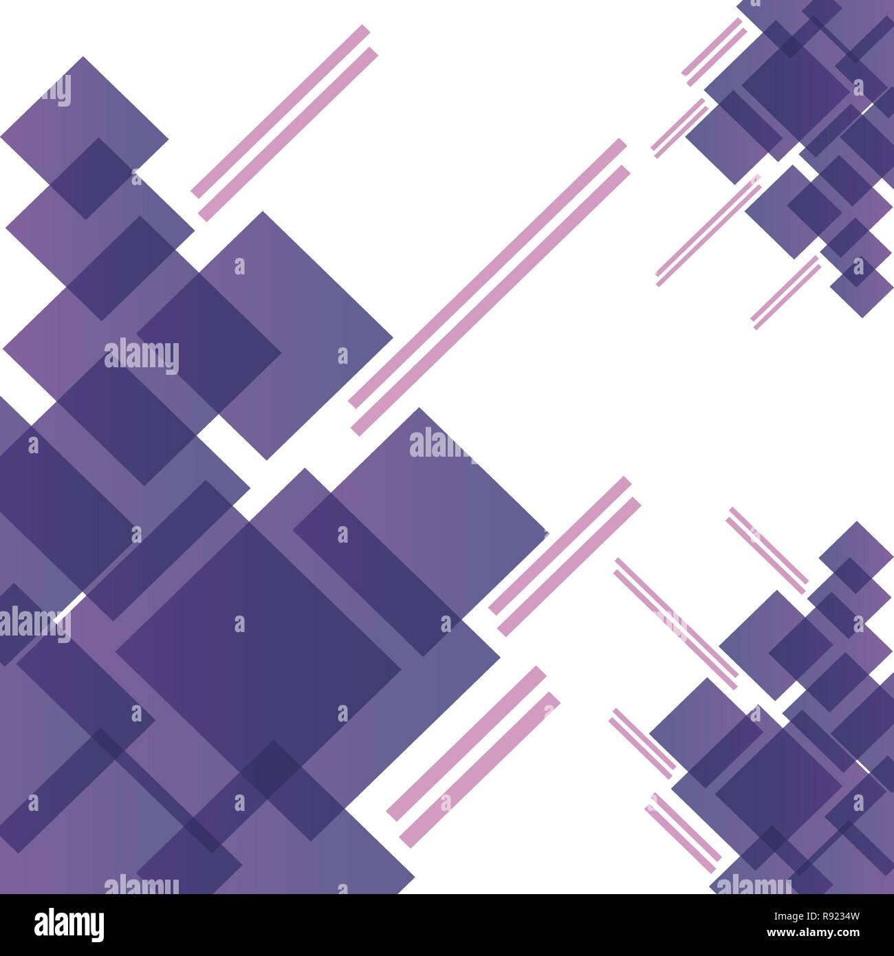pattern of geometric figures vector illustration design Stock Vector ...
