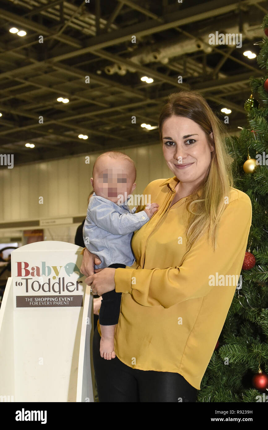Baby to Toddler Show at ExCeL London Featuring: Harriet Lee, Hudson Lee ...