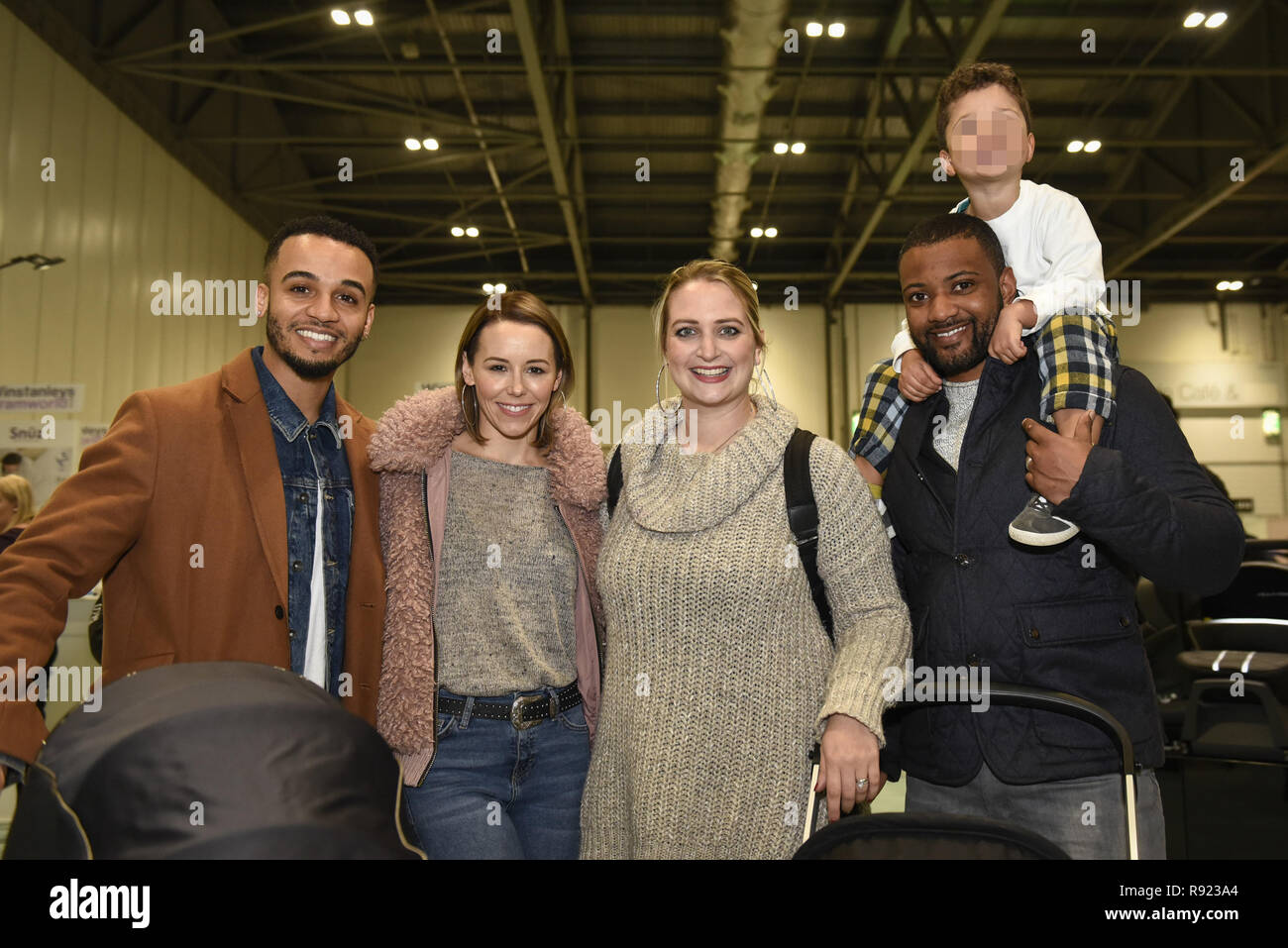 Baby to Toddler Show at ExCeL London Featuring: Aston Merrygold, Sarah ...