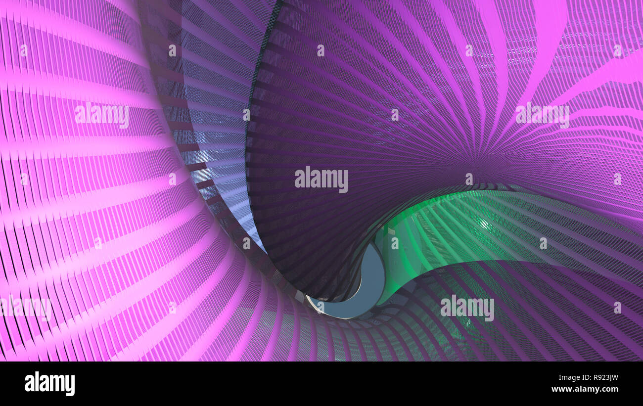 Strange swirling structure. Alien spaceship Stock Photo - Alamy