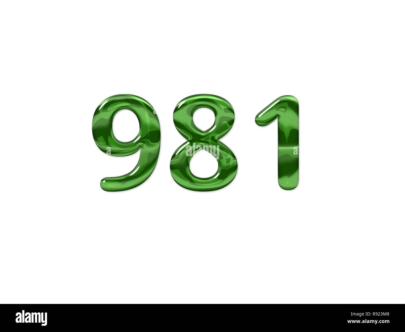Number 981 hi-res stock photography and images - Alamy