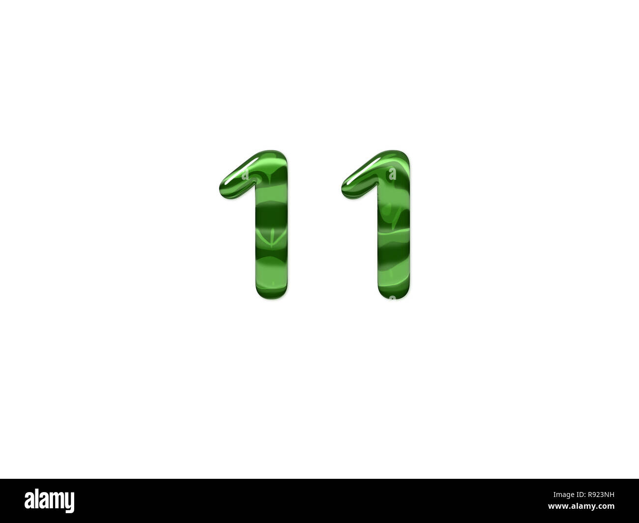 Number 11 Cut Out Stock Images & Pictures - Alamy