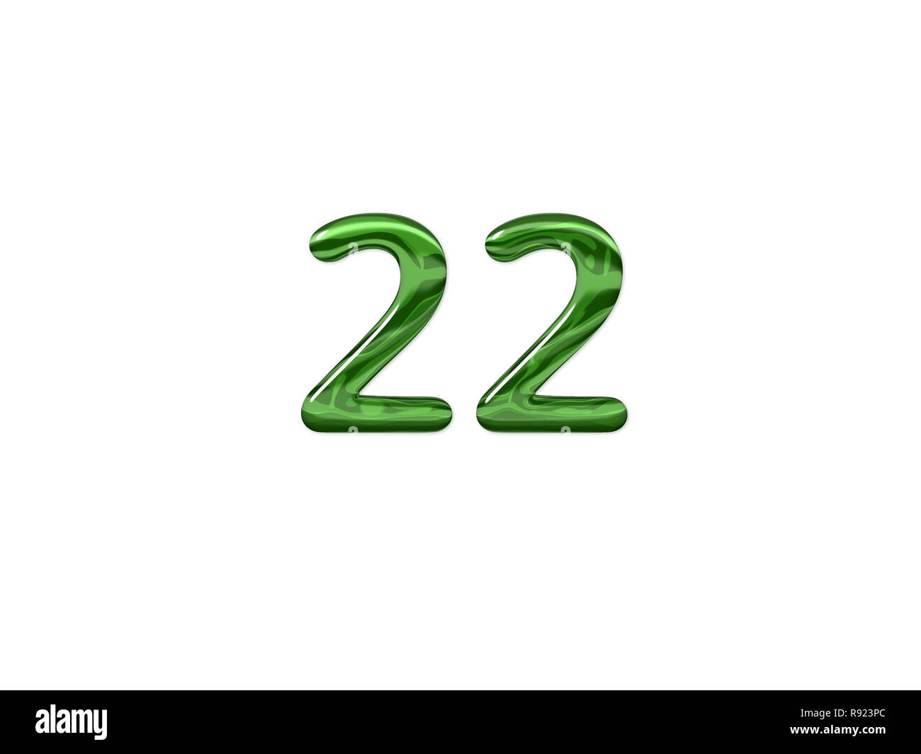Number 22 Cut Out Stock Images & Pictures - Alamy