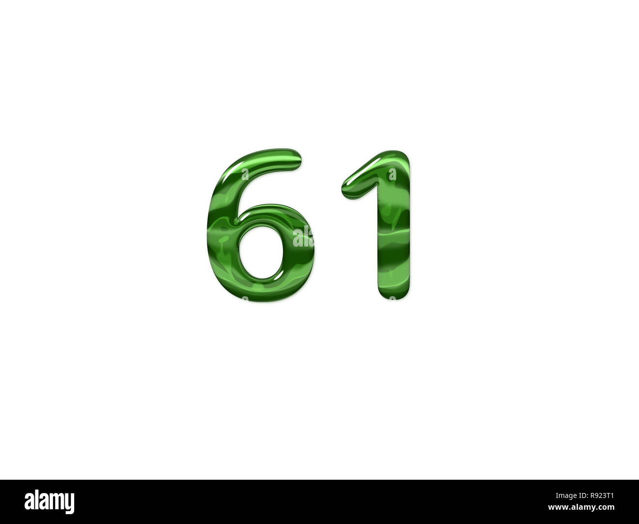 Number 61 High Resolution Stock Photography and Images - Alamy