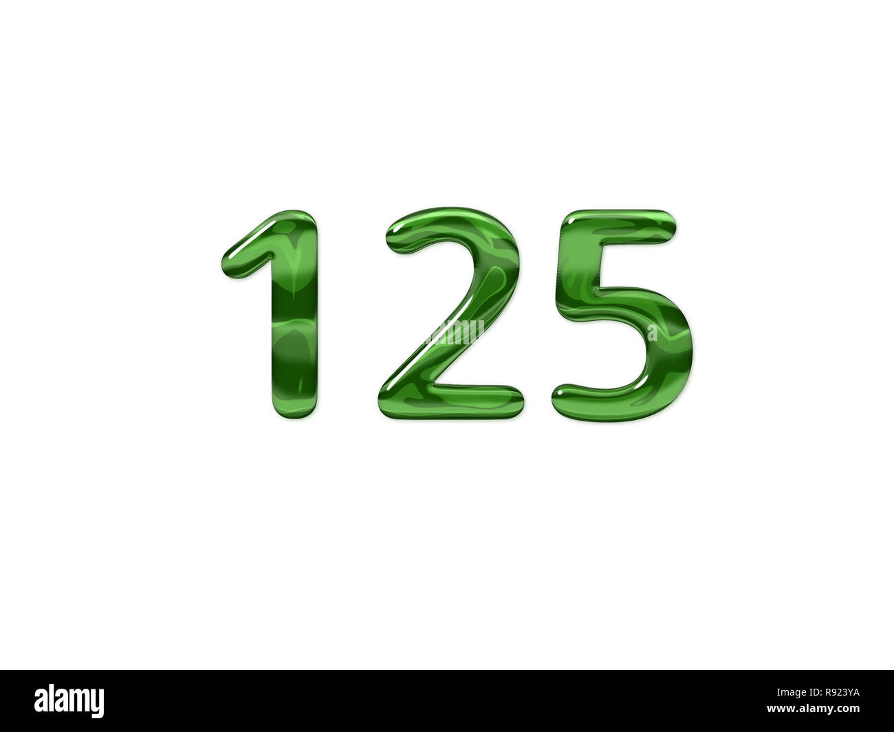 Number 125 sign hi-res stock photography and images - Alamy