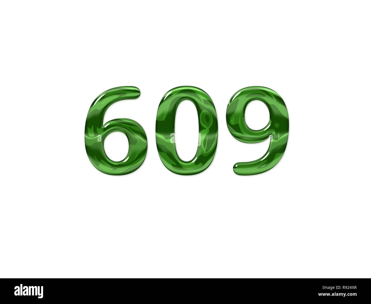3d number 609 Cut Out Stock Images & Pictures - Alamy