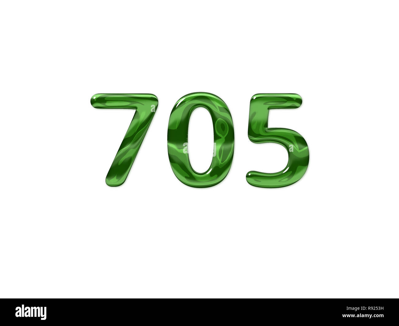 Green Number 705 isolated white background Stock Photo - Alamy Green Number 705 isolated white background Stock Photo - Alamy
