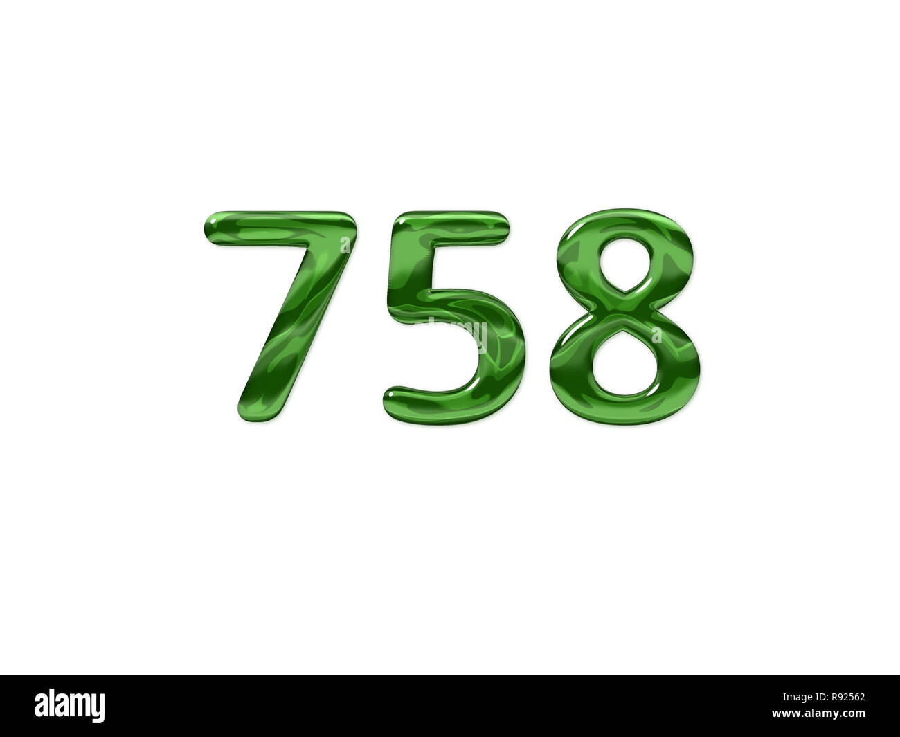 Number 758 hi-res stock photography and images - Alamy