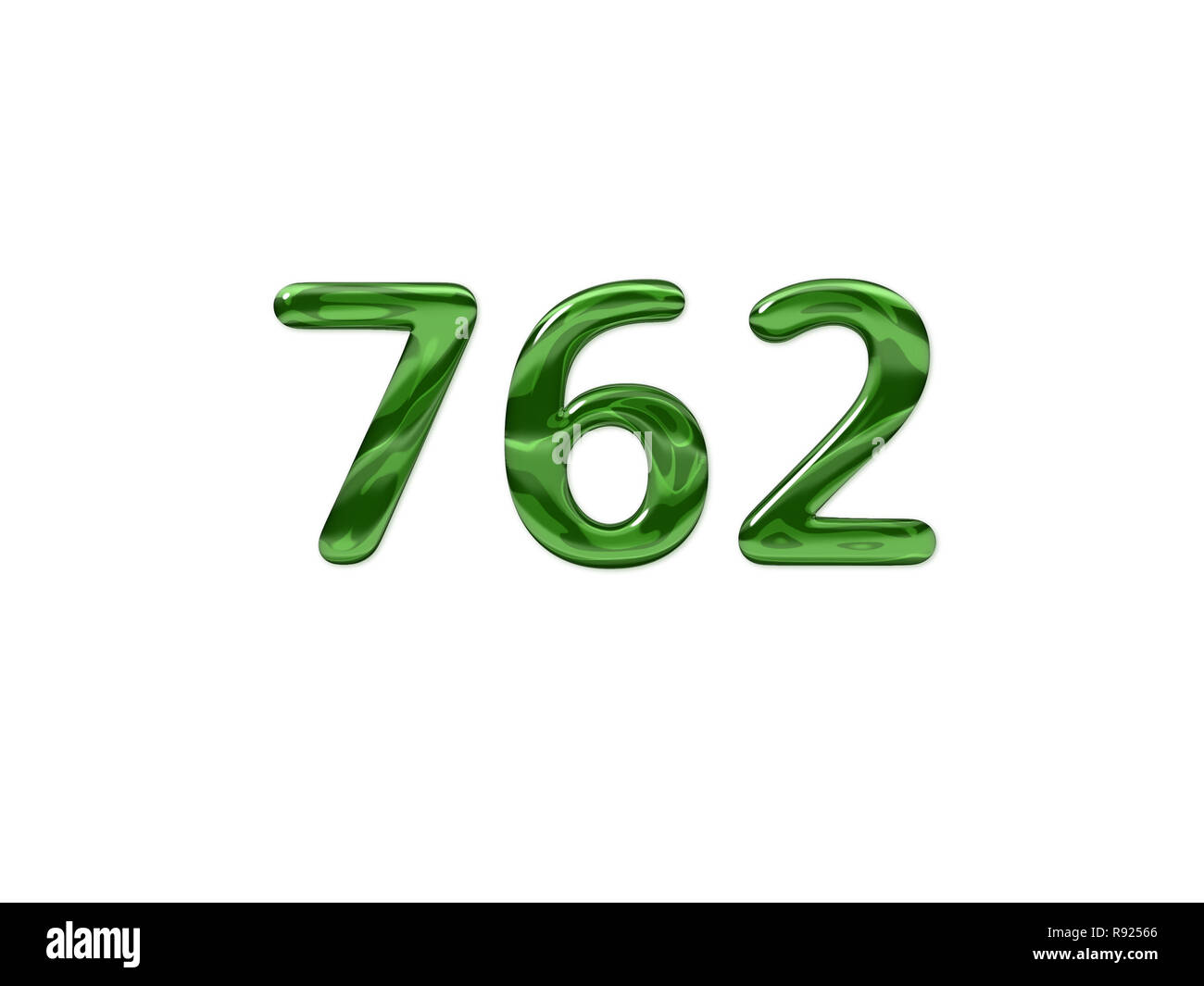3d number 762 hi-res stock photography and images - Alamy