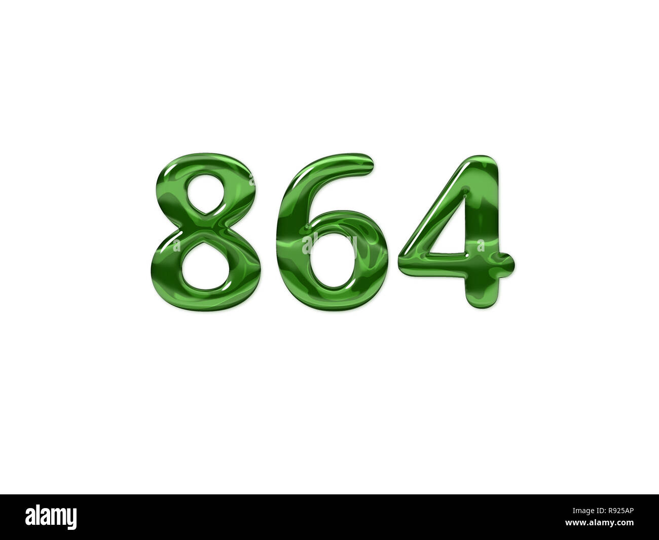 Green Number 864 Isolated White Background Stock Photo Alamy green-number-864-isolated-white-background-stock-photo-alamy