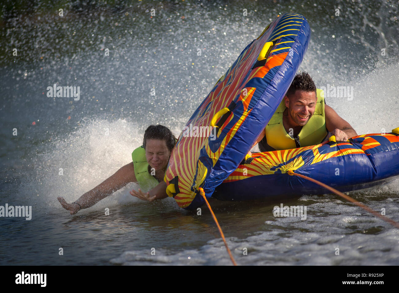 River tubing women hi-res stock photography and images - Alamy