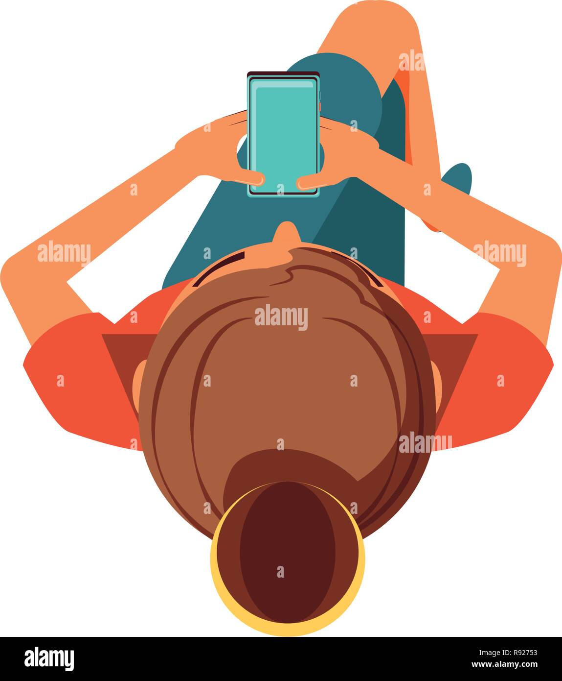 Cellphone aerial Stock Vector Images - Alamy