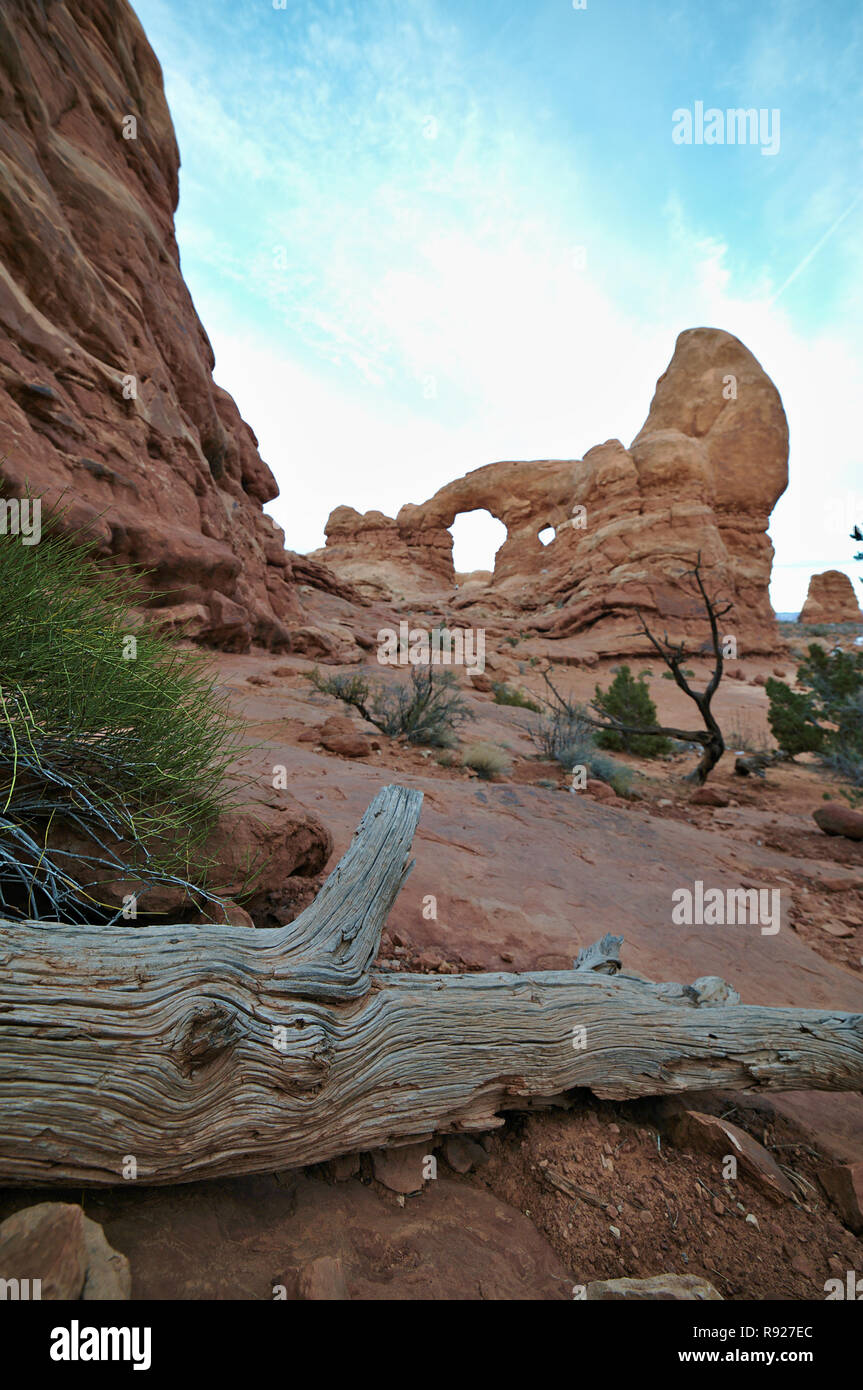 The Windows Section, The South Window, Arches National Park, Moab, UT ...
