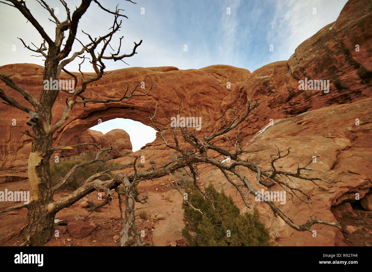 The Windows Section, The North Window, Arches National Park, Moab, UT ...