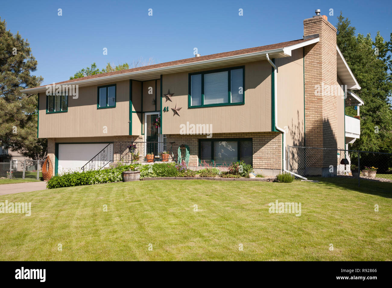 Raised Ranch Style House