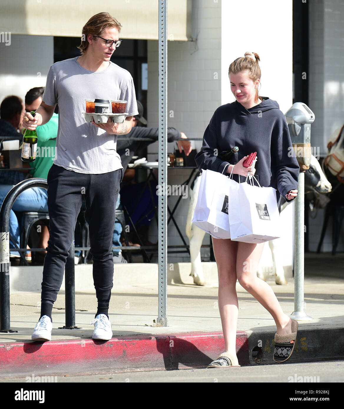 Ireland Baldwin cannot stop smiling as she and Corey Harper pick up ...