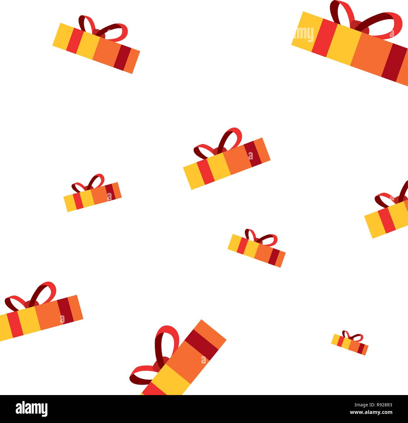 gift box celebration party background vector illustration Stock Vector ...