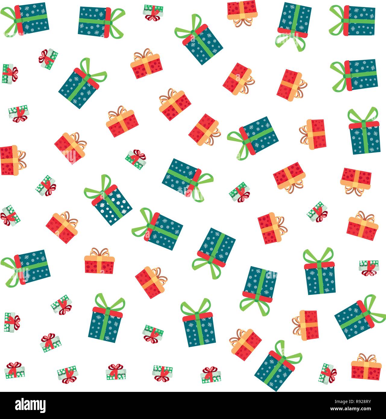 gift box celebration party background vector illustration Stock Vector ...