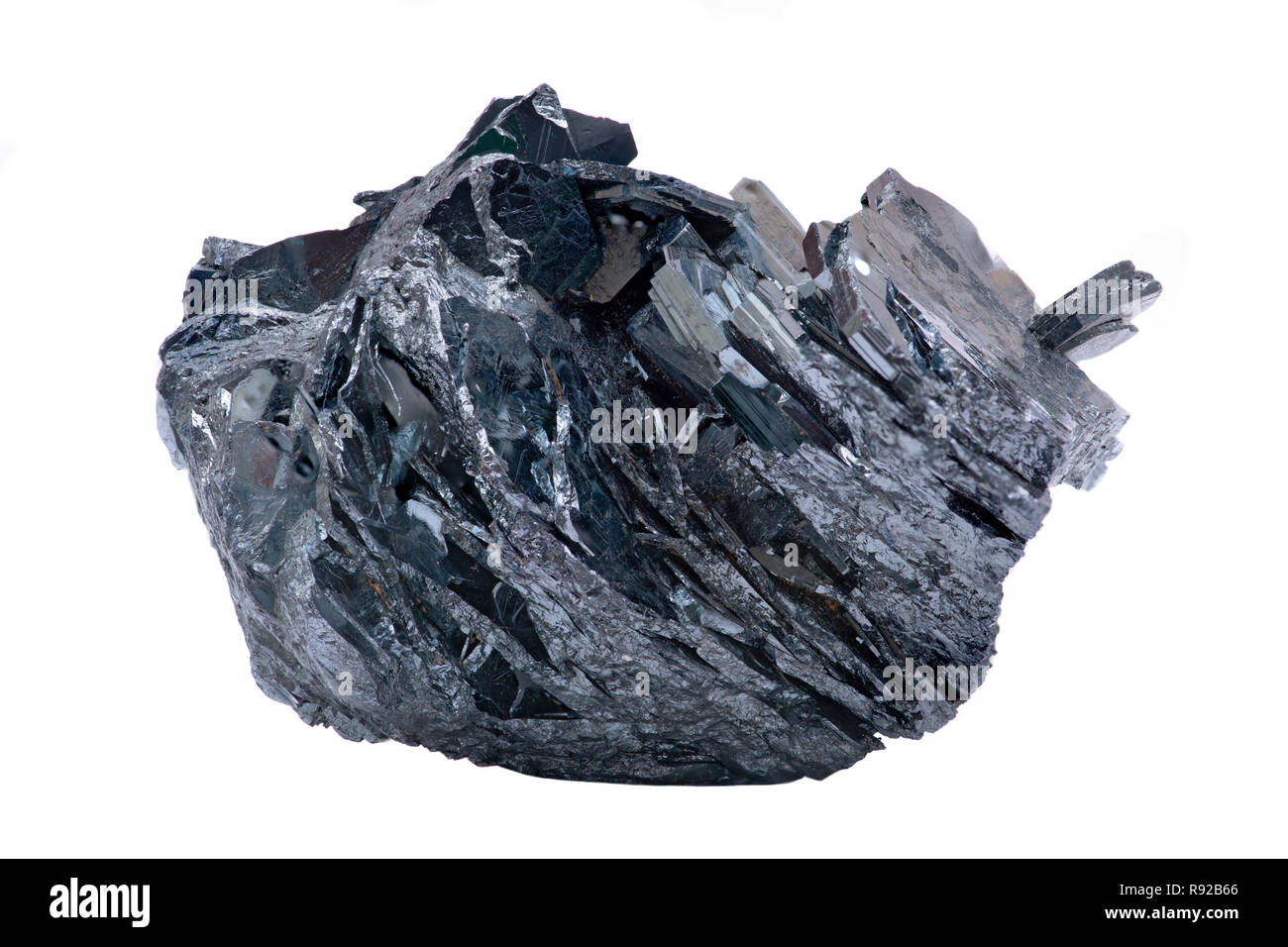 Unique bright and shiny metallic gray Hematite Formation From Utah ...