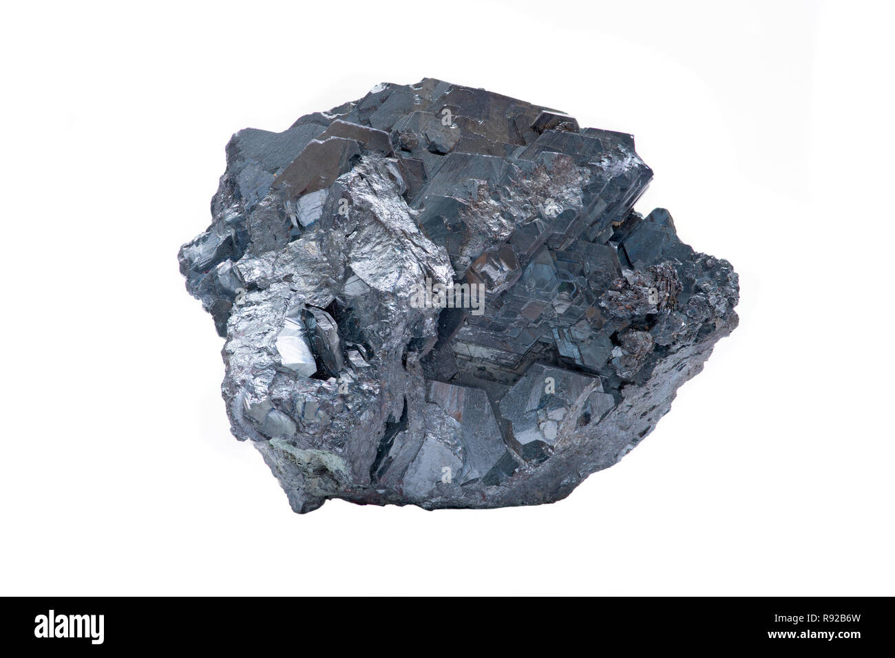 Unique bright and shiny metallic gray Hematite Formation From Utah ...