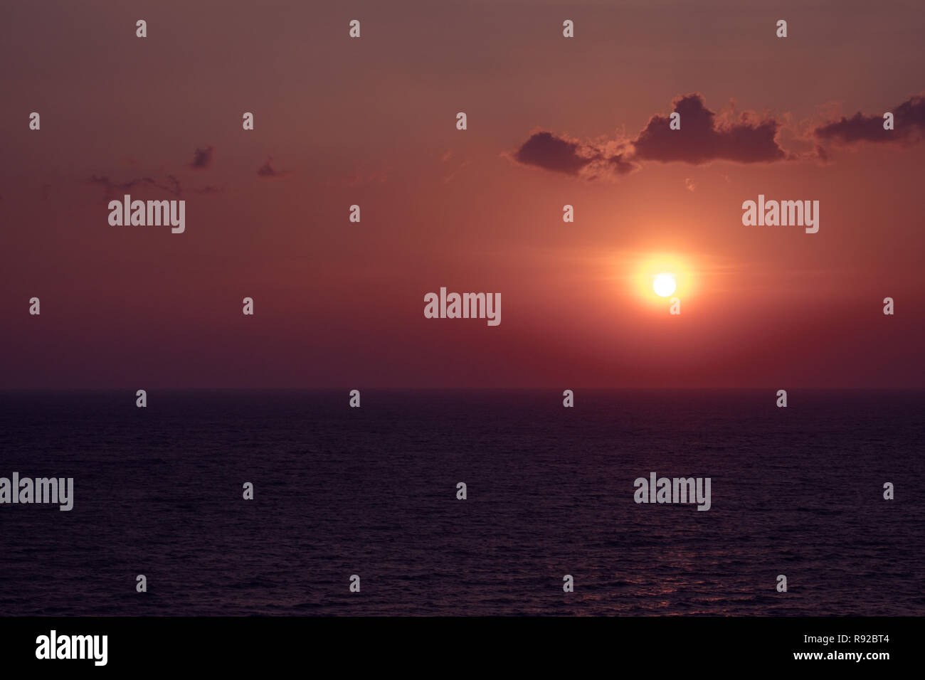 Scenic orange sunset sky background, scenic orange sunrise, relaxing ...
