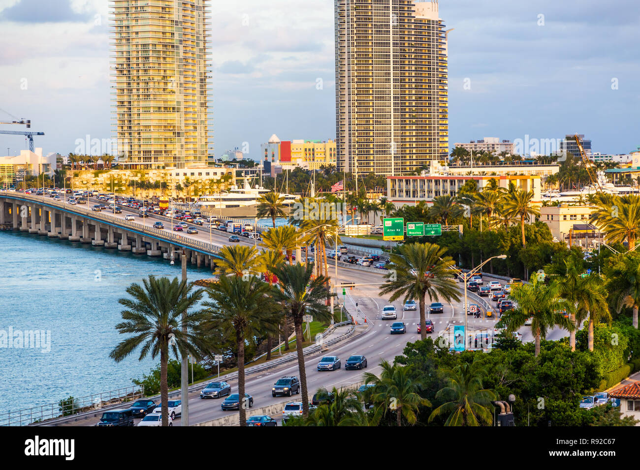 Biscayne bay miami beach hi-res stock photography and images - Alamy