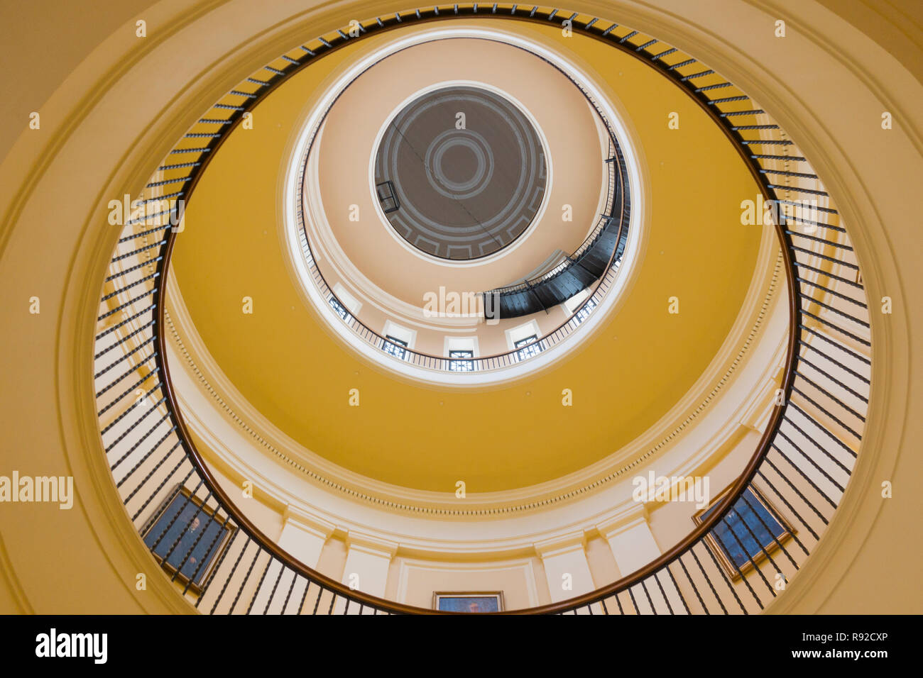Main state capitol building Augusta Stock Photo - Alamy