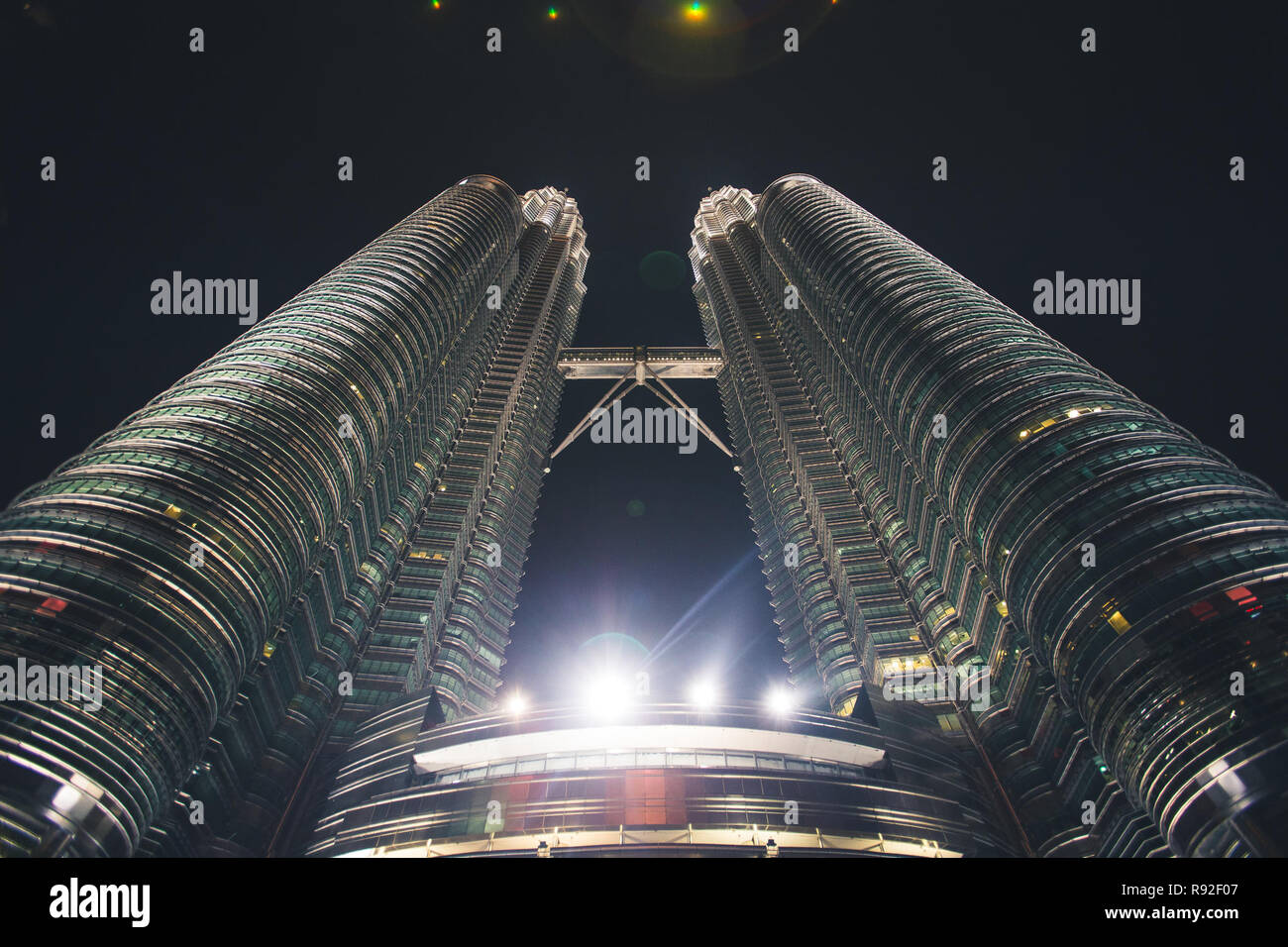 June 12, 2018 - Petronas Towers in Kuala Lumpur, Malaysia, June 2018 ...