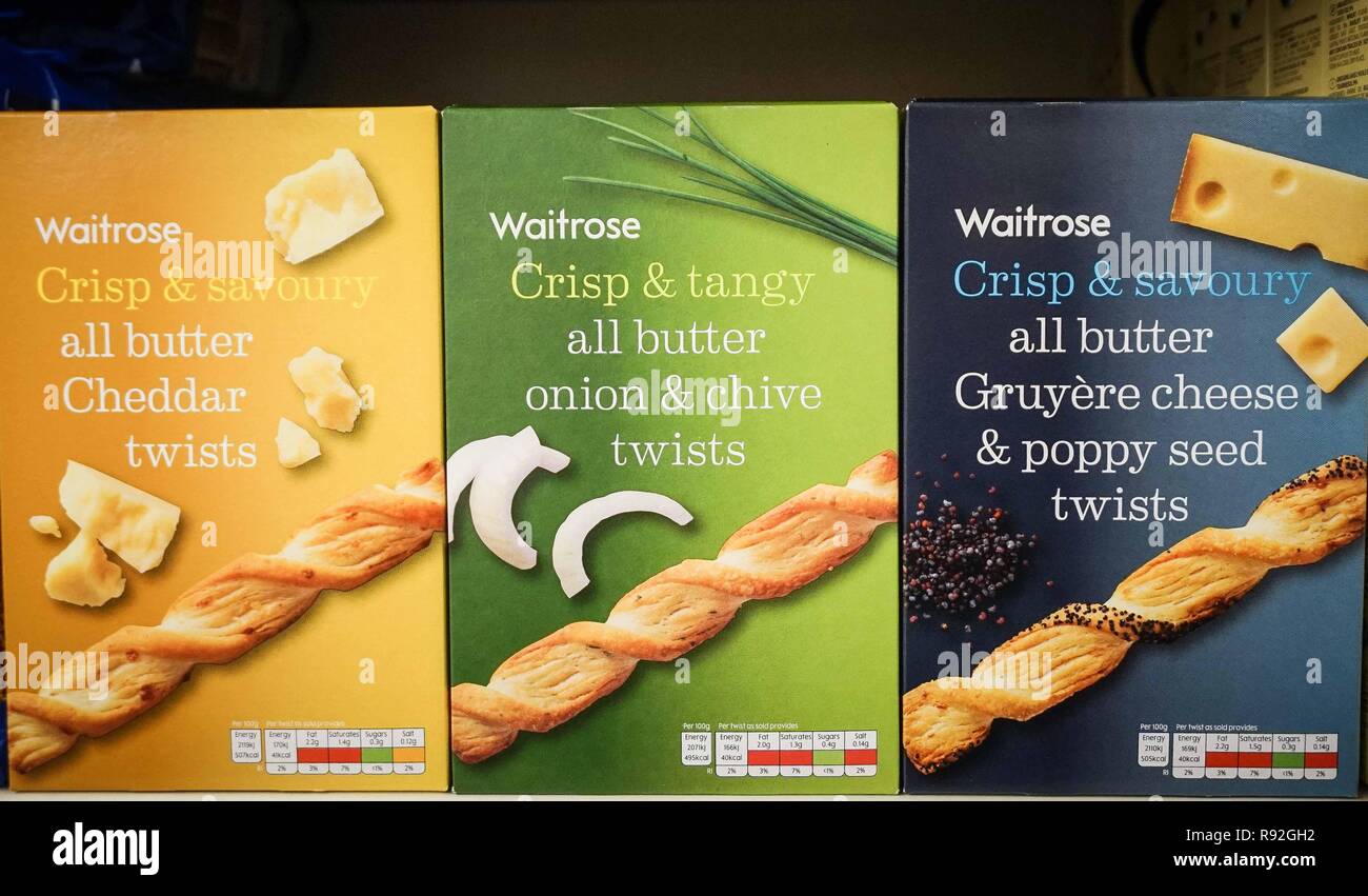 Shelf supermarket waitrose hi-res stock photography and images - Alamy