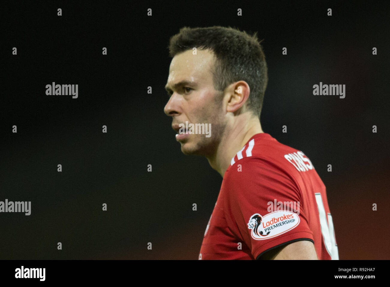Pittodrie Stadium, Aberdeen, UK. 18th Dec, 2018. Ladbrokes Premiership ...