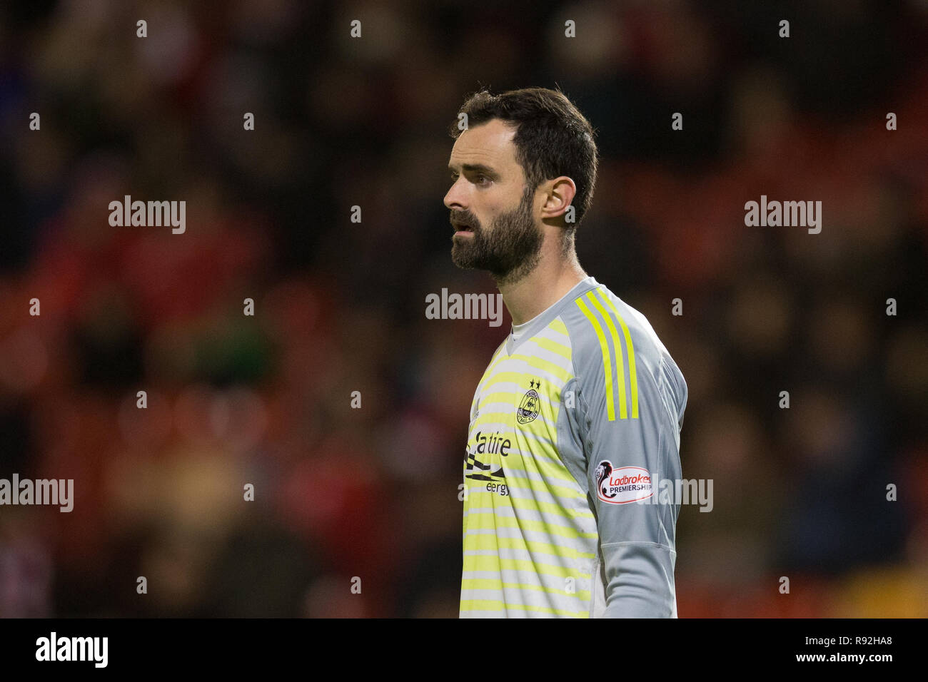 Pittodrie Stadium, Aberdeen, UK. 18th Dec, 2018. Ladbrokes Premiership ...
