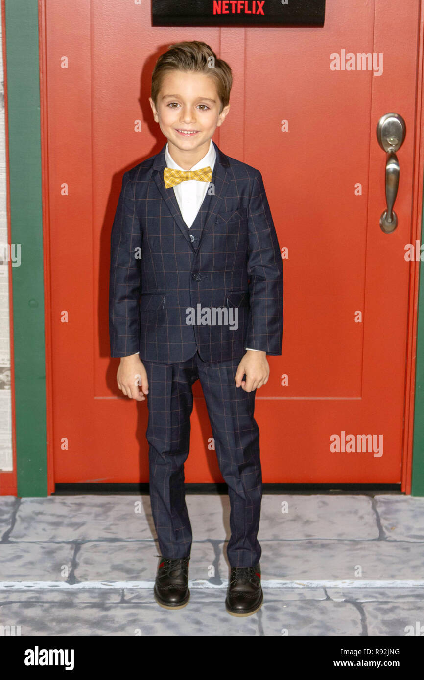 New York, USA. 17th Dec, 2018. Actor Julian Edwards attends the Netflix ...