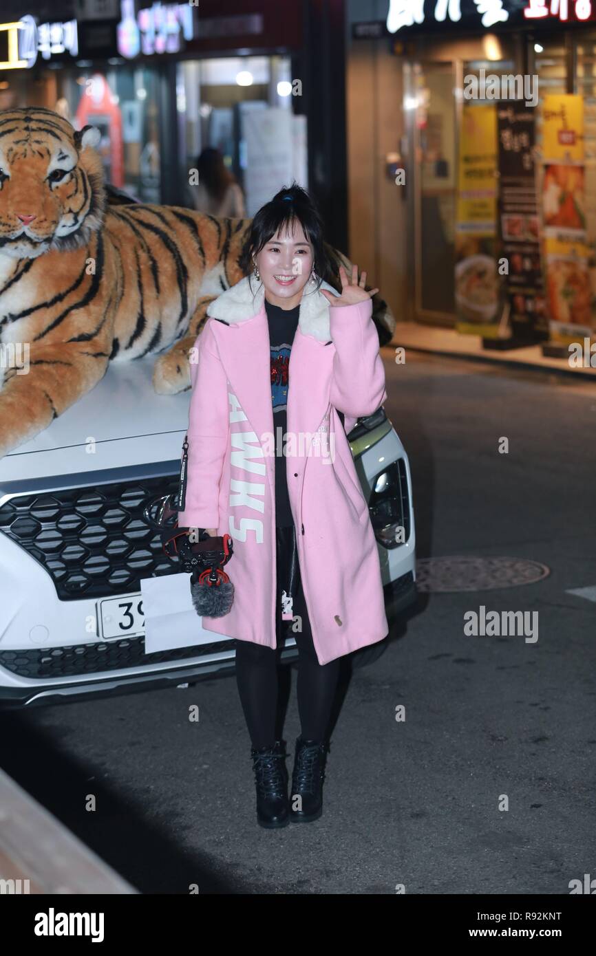 Seoul, Korea. 18th Dec, 2018. Moon Chae-won, Seung-su Ryu, Ko Doo-sim, gu9udan Kang Mi Na attend ...