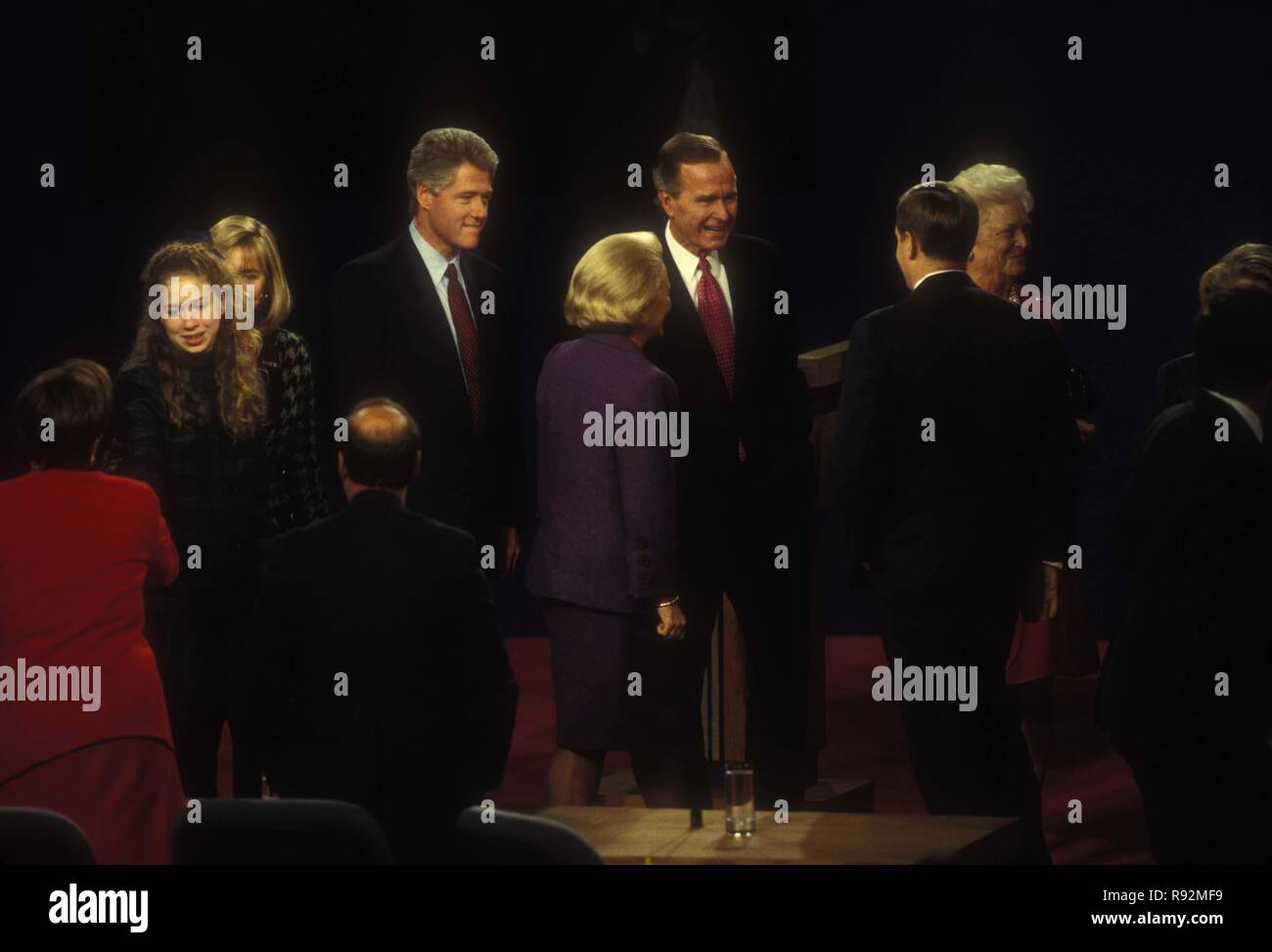 Oct. 19, 1992 - USA - # 16492.THE THIRD PRESIDENTIAL DEBATE: GEORGE ...