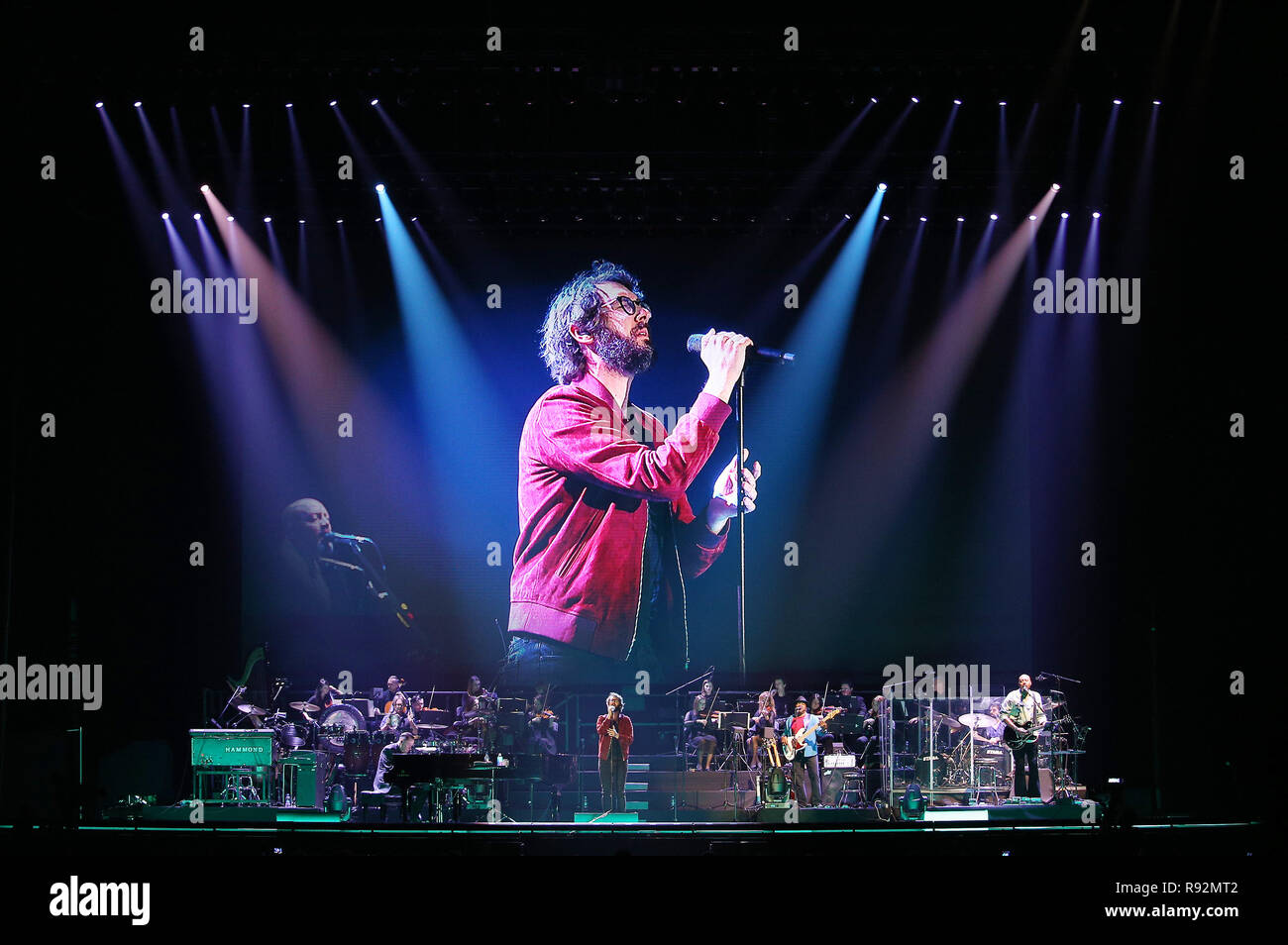 December 19, 2018 - Krakow, Poland - Josh Groban seen performing live ...