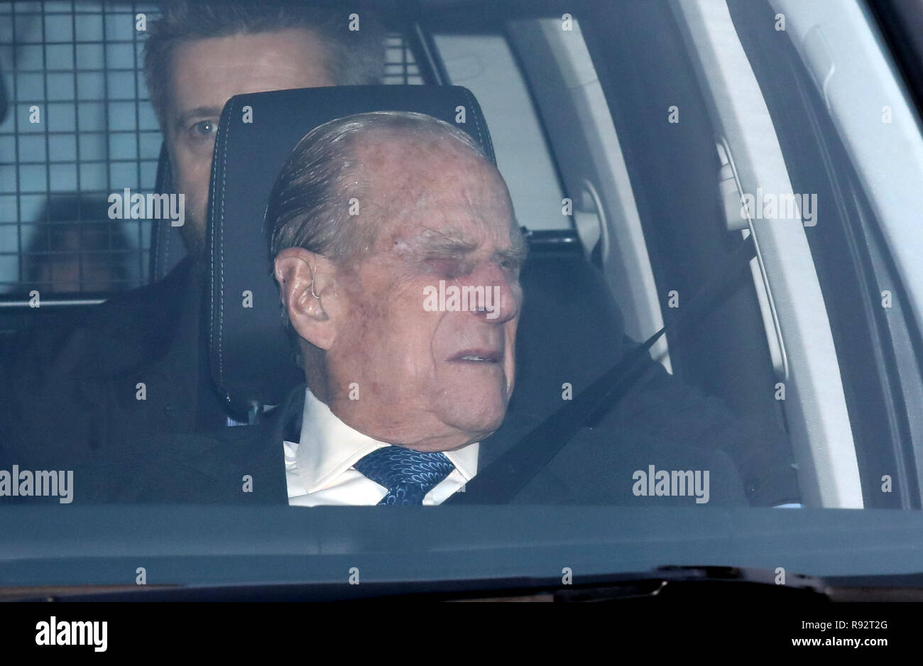 London, UK. 19th Dec, 2018. Prince Philip, Duke of Edinburgh, sporting ...