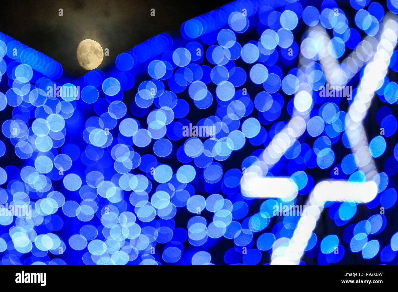 Moon shines through window hi-res stock photography and images - Alamy