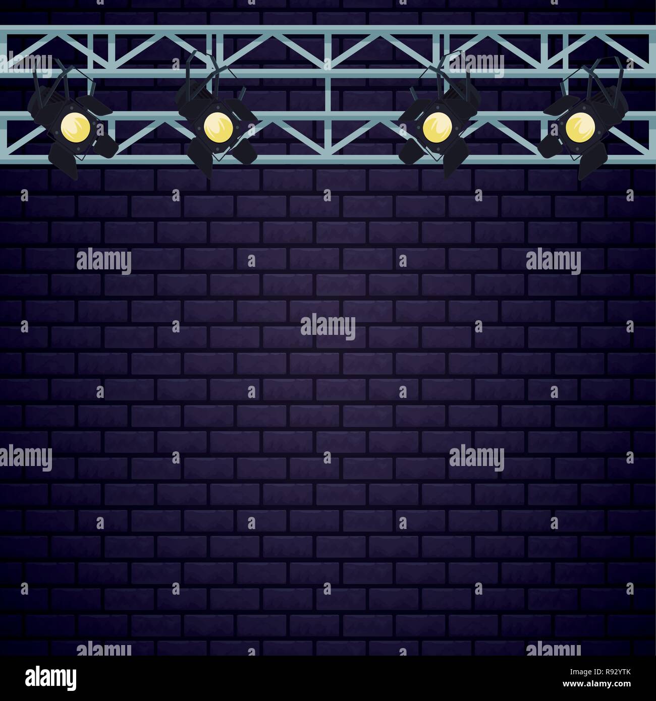 Lights illumination show Stock Vector Images - Alamy