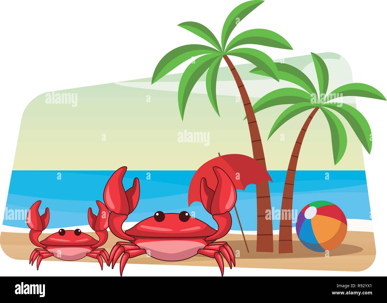 Summer cartoons concept Stock Vector Image & Art - Alamy