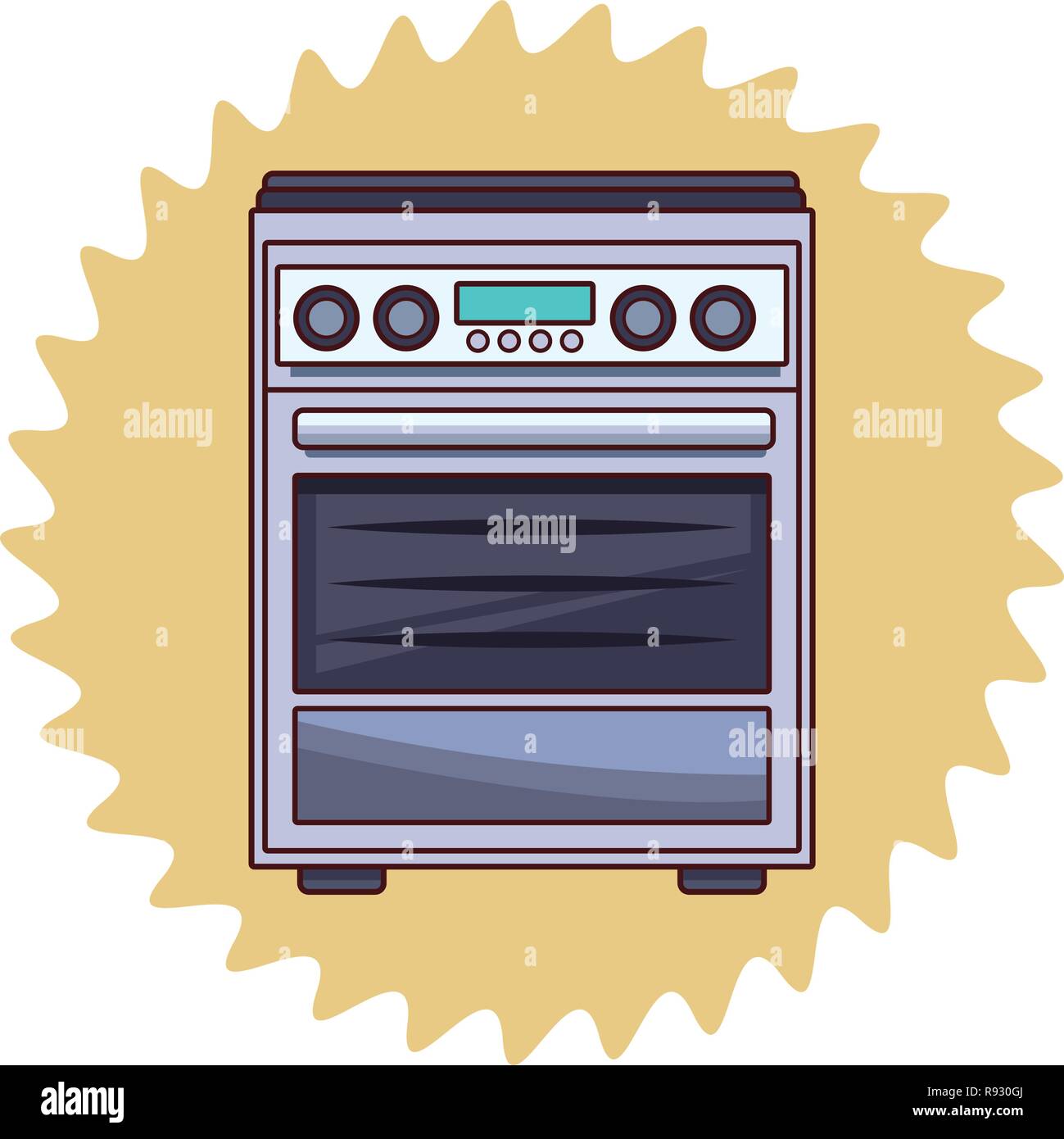 Kitchen appliance label Stock Vector Images - Alamy