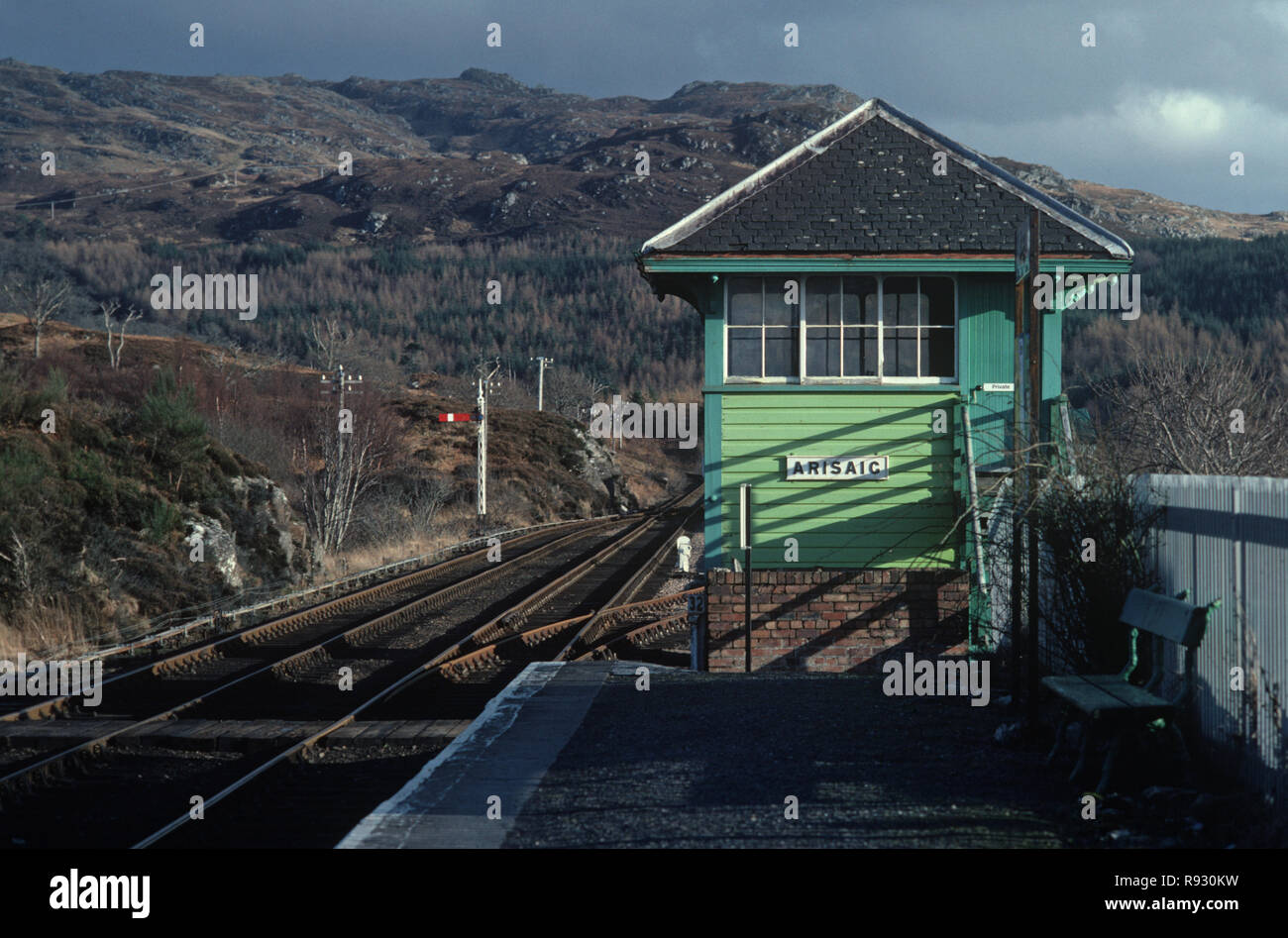 Scottish signal box hi-res stock photography and images - Alamy