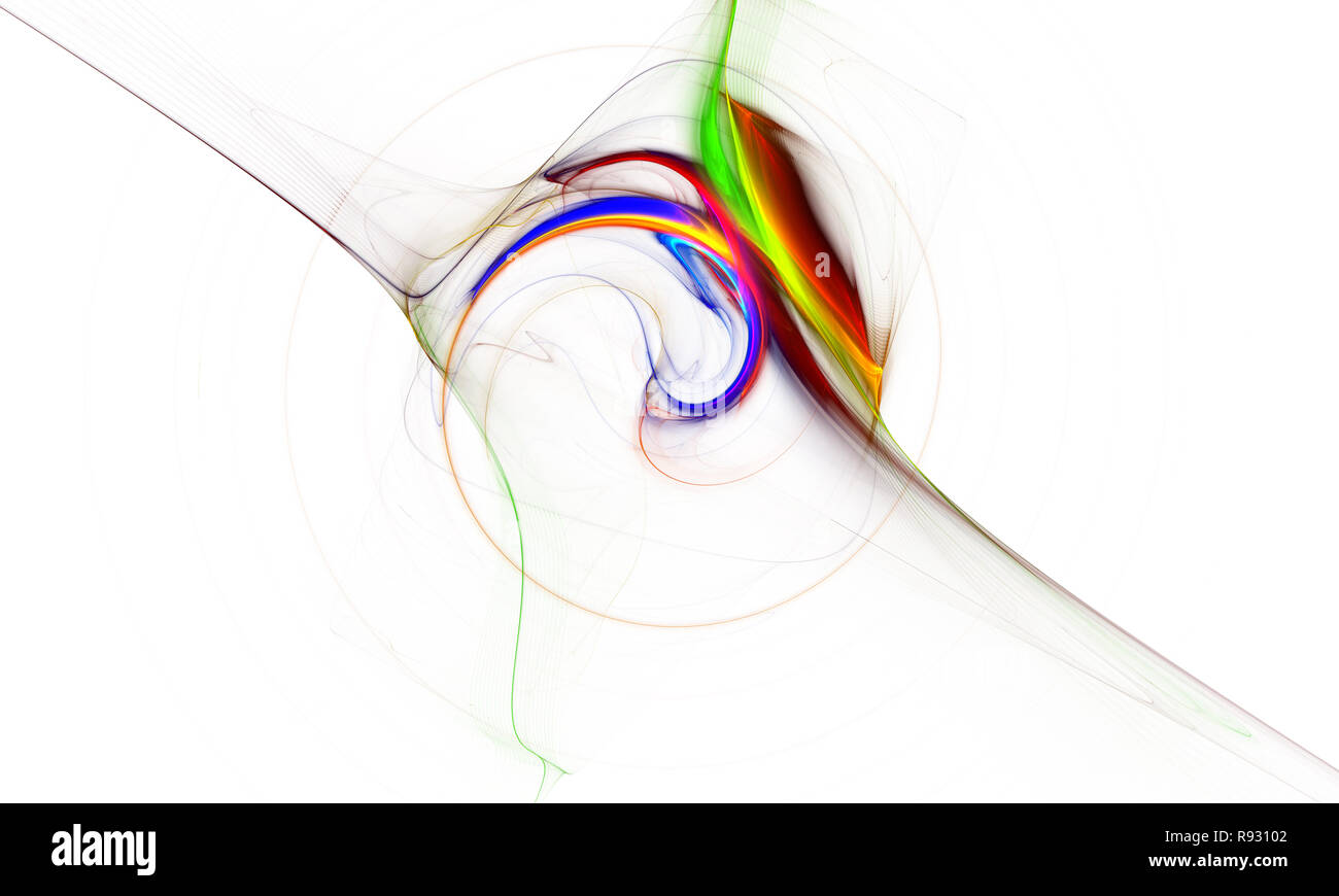 Color of waving smoke in the abstract background. Illustration wave ...