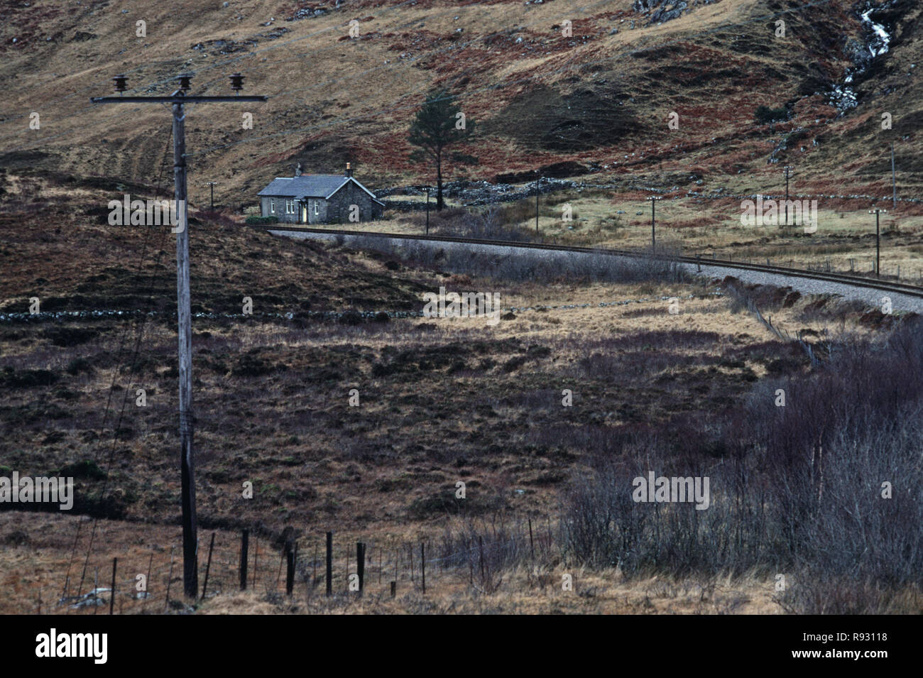 West Highland Line, Lochaber, Highlands, Scotland Stock Photo - Alamy