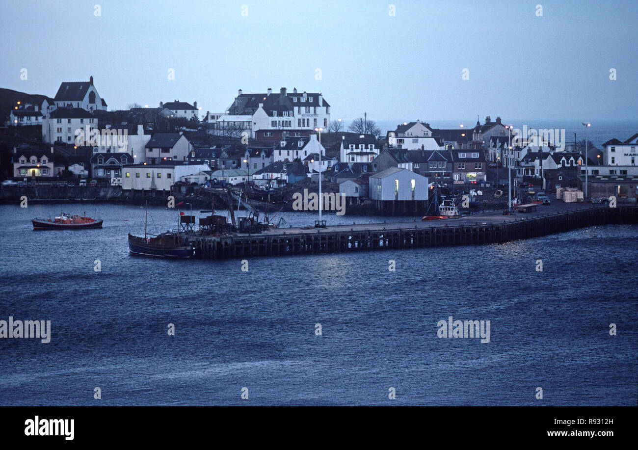 The West Highland Line Terminus at Mallaig, Highlands, Scotland Stock ...