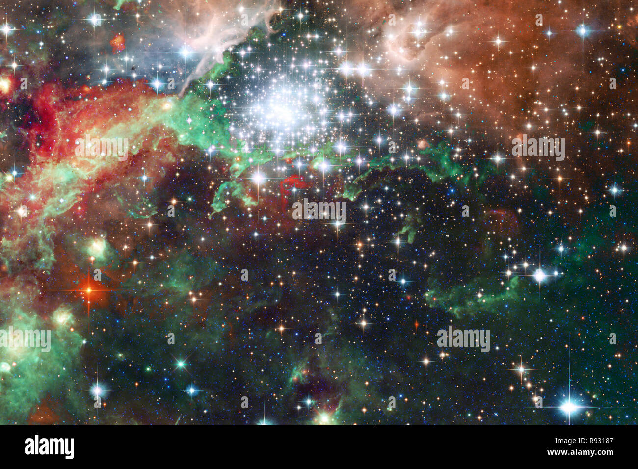 Beautiful space background. Cosmoc art. Elements of this image ...