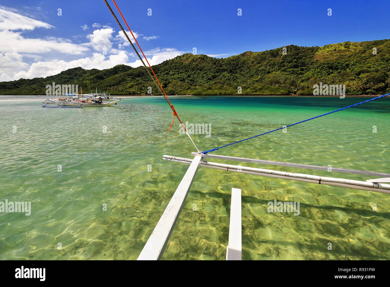 Sailing Bacuit bay from Corong Corong to Vigan island-Snake island ...