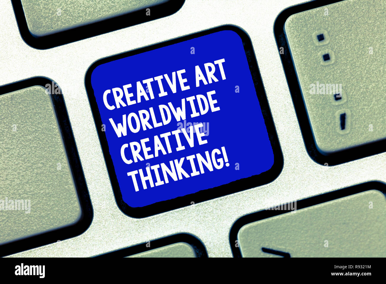 Conceptual hand writing showing Creative Art Worldwide Creative ...