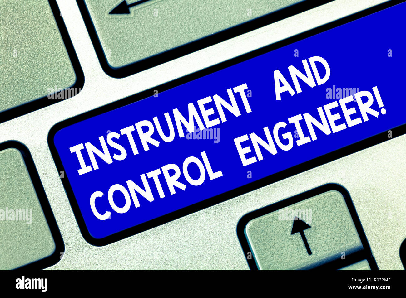 Conceptual hand writing showing Instrument And Control Engineer ...
