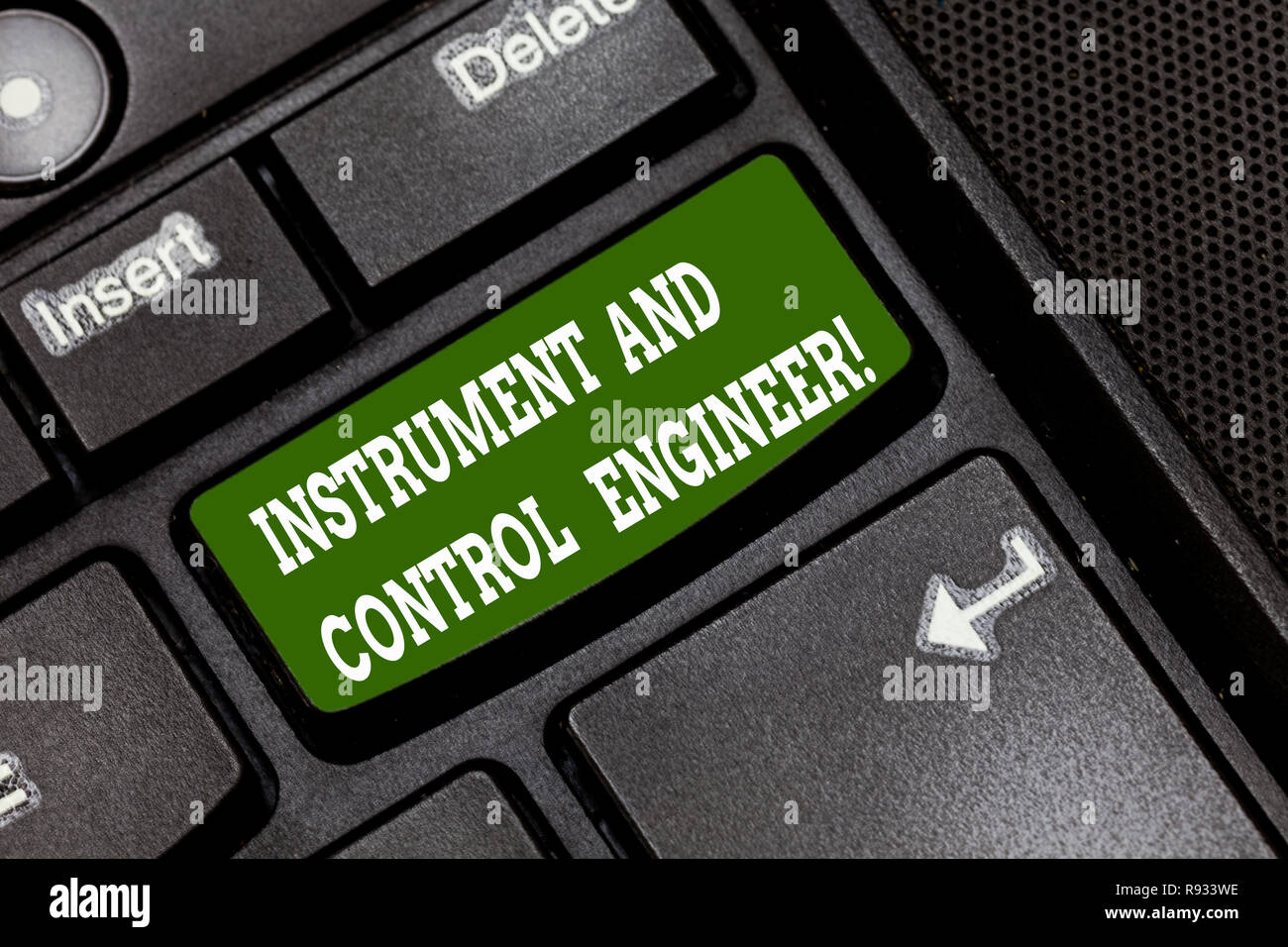 Text sign showing Instrument And Control Engineer. Conceptual photo ...