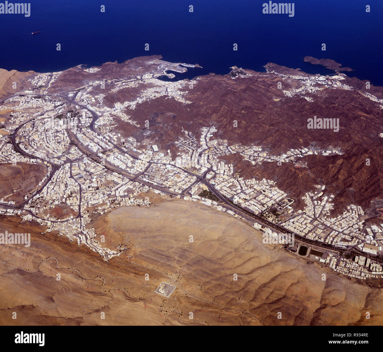 Muscat aerial hi-res stock photography and images - Alamy